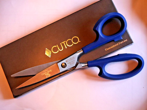 BRAND NEW Cutco 77 Super Shears 75th Anniversary Blue Scissors Limited ...