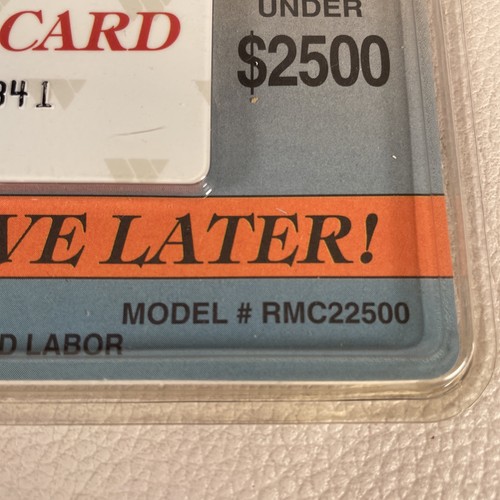 Vintage Repair Master Service Contract Card For Computers-Nostalgia ...