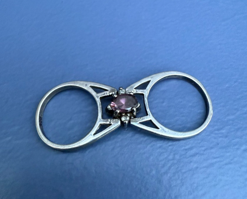 Wonderful Vintage Sterling Silver Flip Reversible Ring | eBay