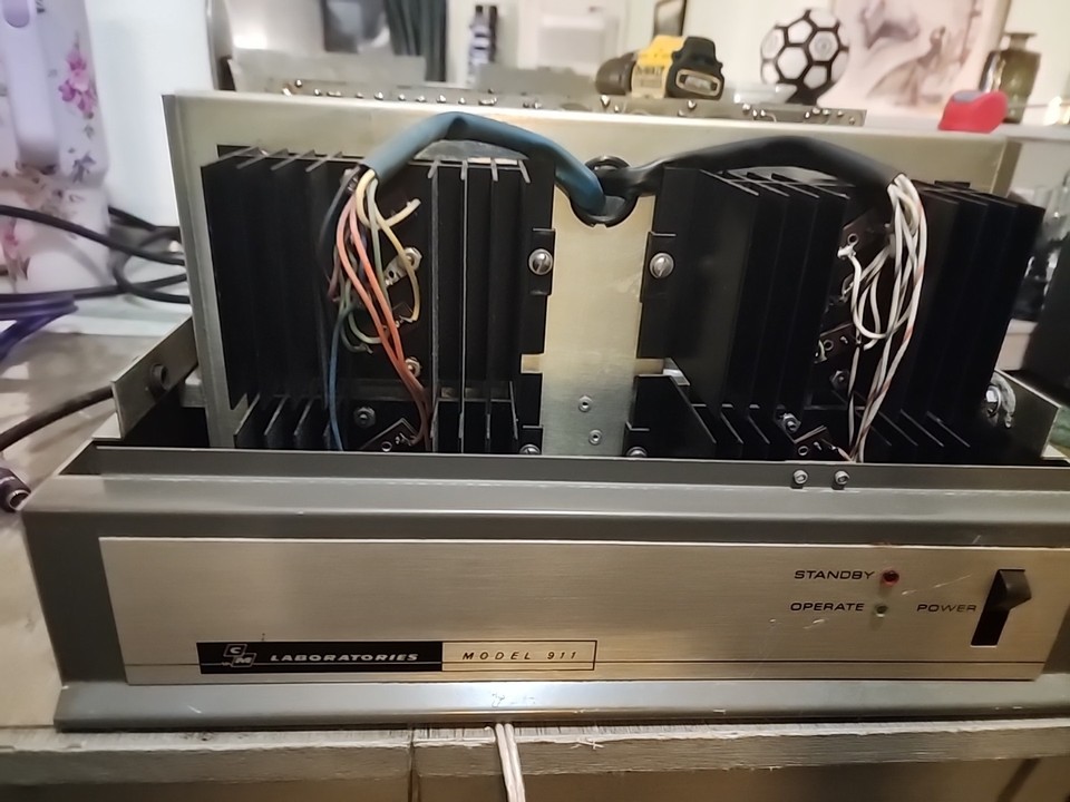 Rare CM Laboratories Model 911 Power Amplifier 100wpc 1968 | eBay