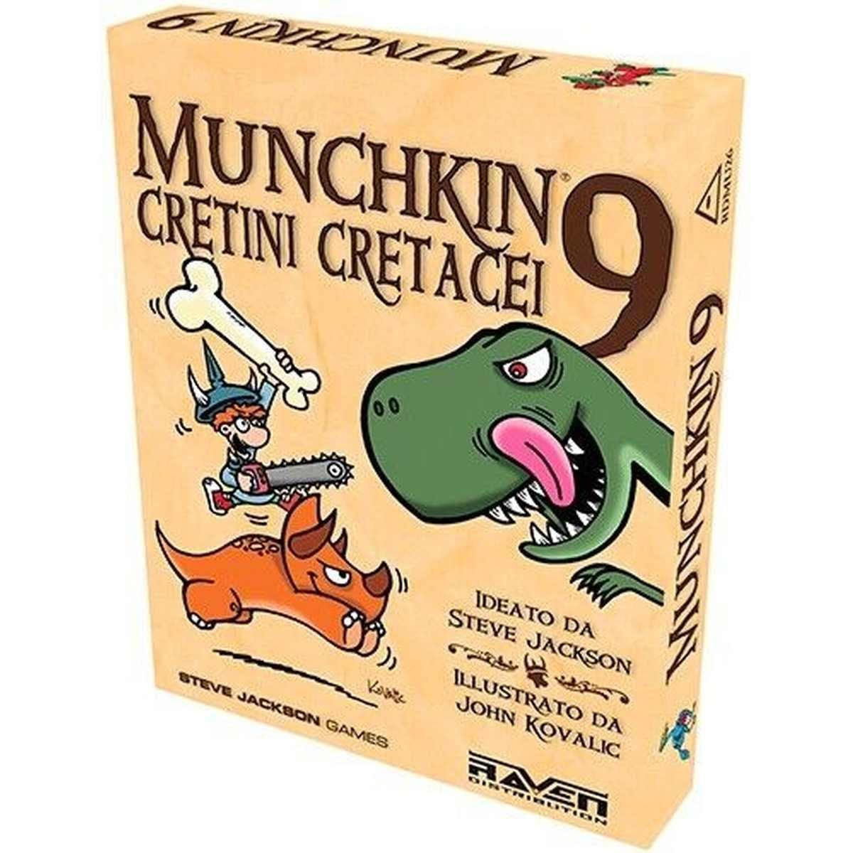 Munchkin 9 Cretini Cretacei - Jeux de Table Expansion Italien Raven ...