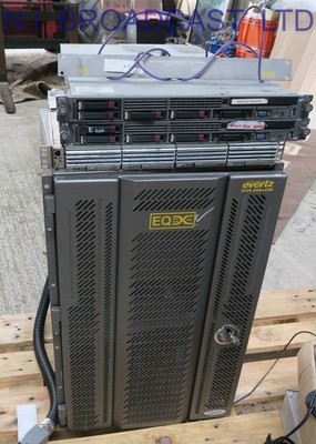 Evertz EQX 288x288 BNC HD / 3G / router with Xlink option , 2x ...