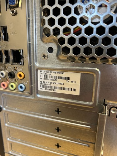 Asus Essentio Series CM1630 AMD Athlon X2 220 2.8 GHZ 4 GB NO HDD | eBay