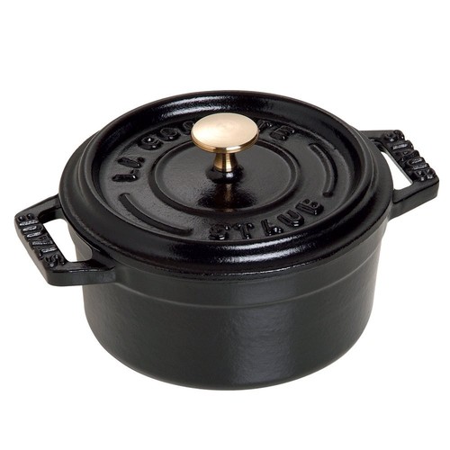 0.25 qt Mini Round Cocotte Matte Black Made in France 872078000073| eBay