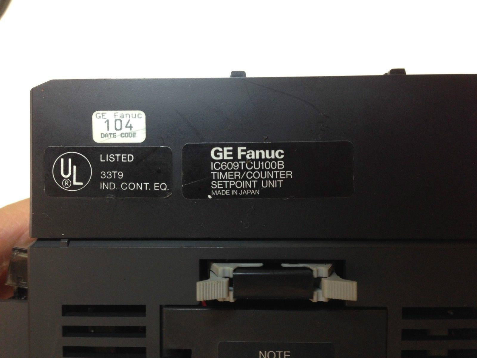 Simatic Siemens TI315 DA Central Processing Unit with IC609TCU100B ...