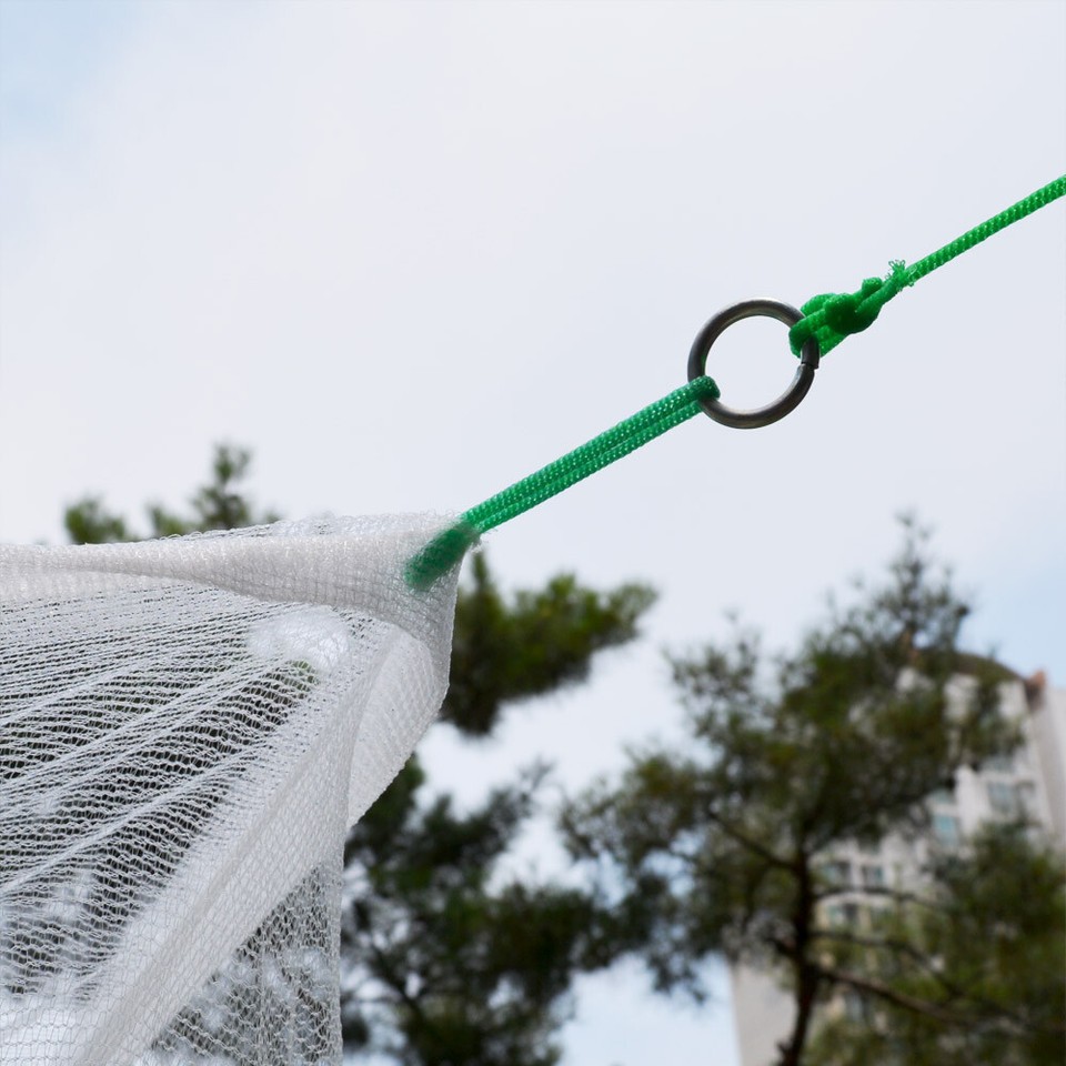 5m(16.5ft) Extra Large size White Mosquito Fly Net Netting Outdoor Camp ...