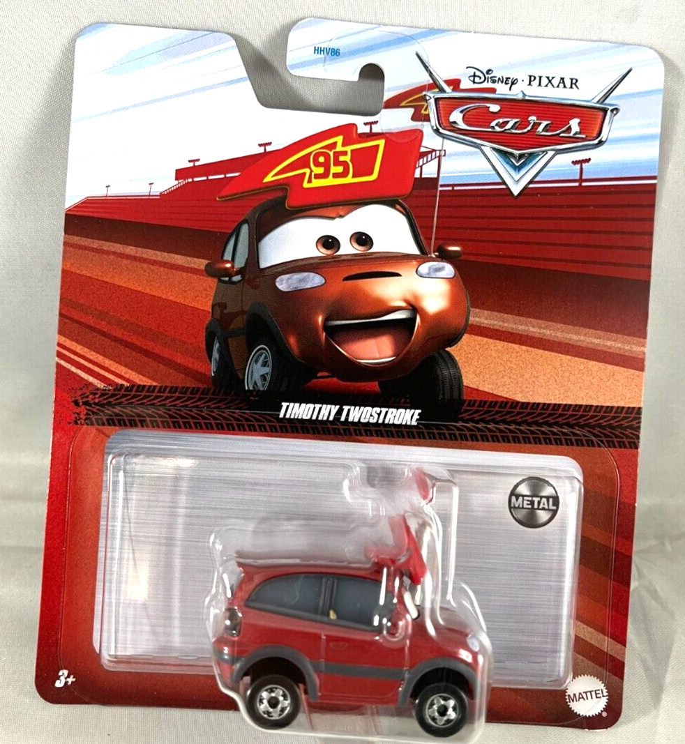 Disney Pixar Cars Timothy Twostroke Diecast 2022 1:55 Toy Car