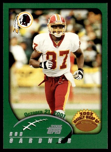 2002 Topps Weekly Wrap Up Rod Gardner #296 | eBay