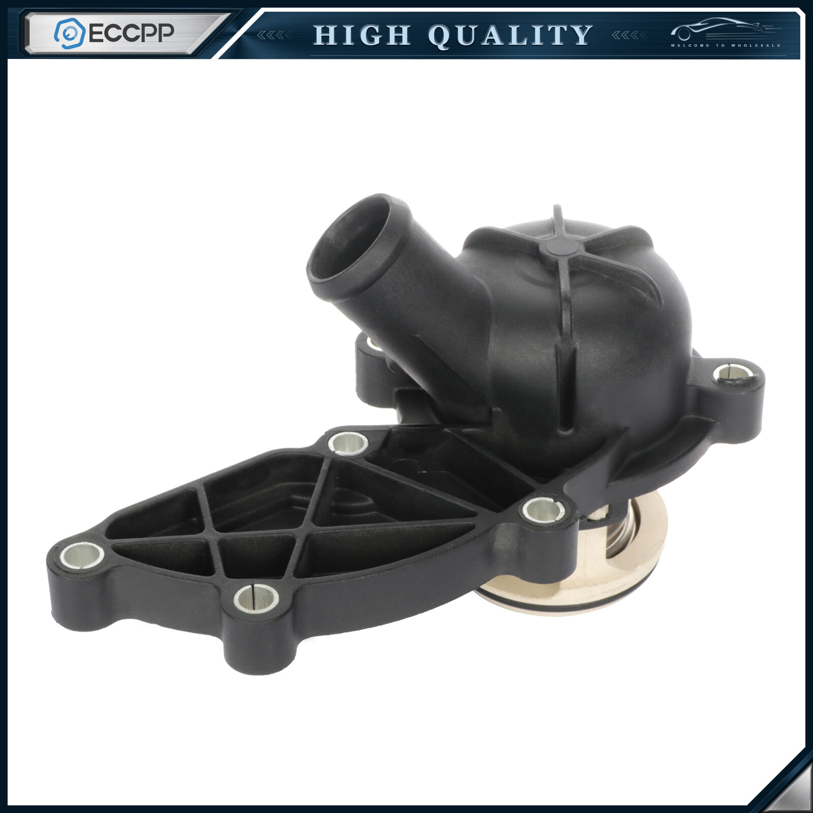 Thermostat Housing for Audi A4 A5 A6 Q5 3.2L 2005-2012 06E121111G New ...