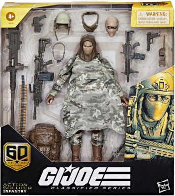 ACTION SOLDIER Infantry GI JOE CLASSIFIED 60th ANNIVERSARY New | eBay