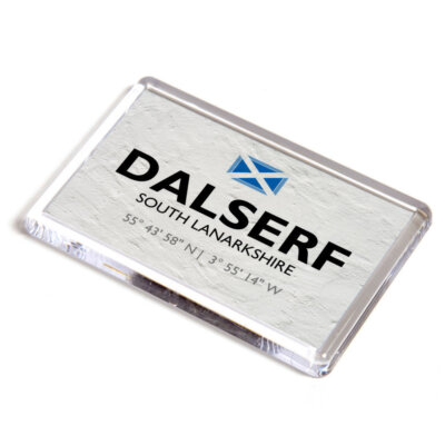 FRIDGE MAGNET - Dalserf, South Lanarkshire, Scotland - Lat/Long NS7950 ...