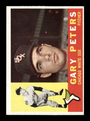 1960 Topps Baseball #407 Gary Peters RC Excellent SCRATCH Chicago White ...