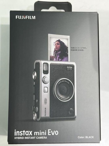 FUJIFILM Cheki Hybrid Instant Camera instax mini Evo New in Box | eBay