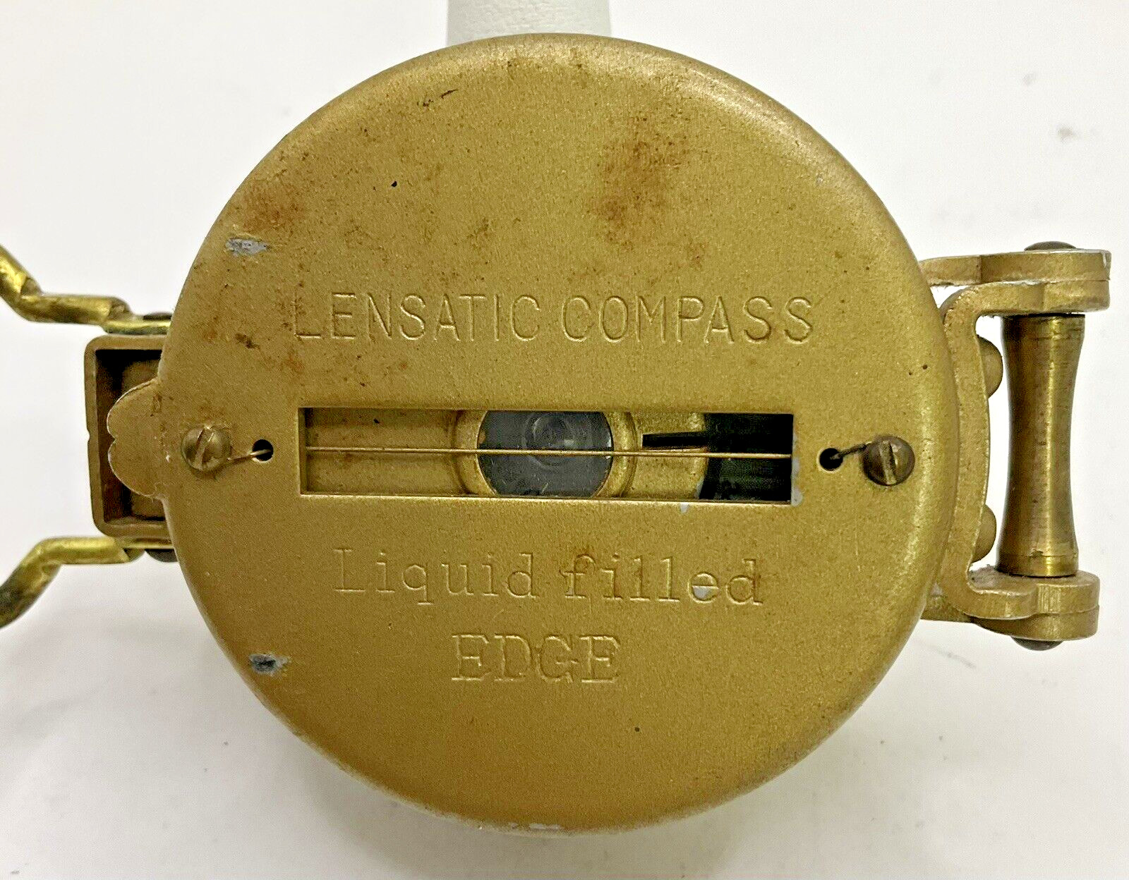 Vintage Lensatic Compass Liquid Filled Clip On – La Paz County Sheriff ...