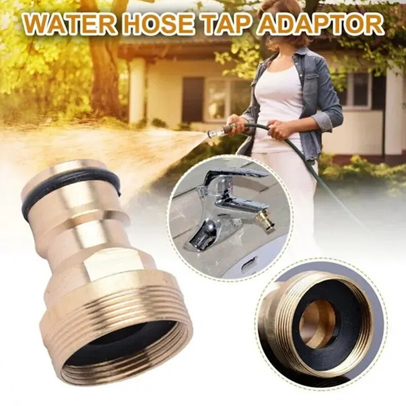 1/2/5PCS Universal Tap Kitchen Adapters Brass Faucet Tap Connector ...