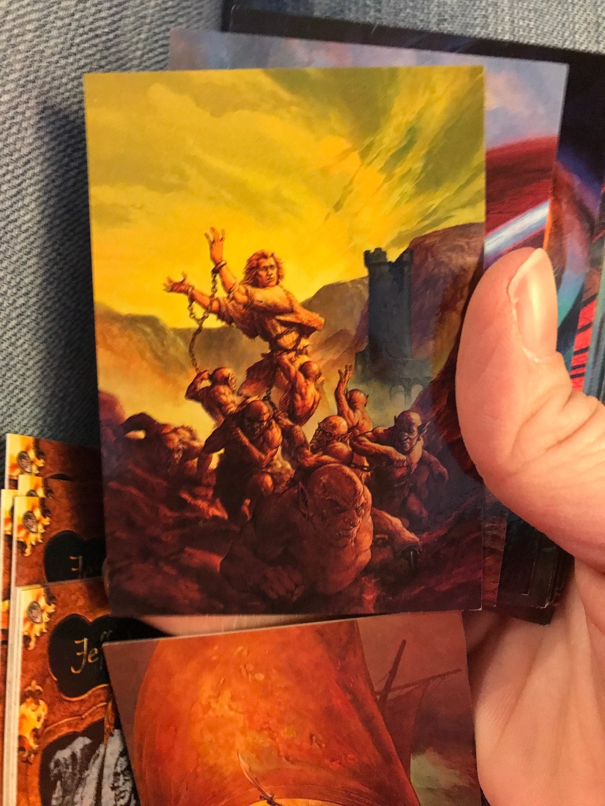 Lot Of 37 Of FPG Art of Jeff Easley Trading Cards Fantasy Art 1995 (CC ...