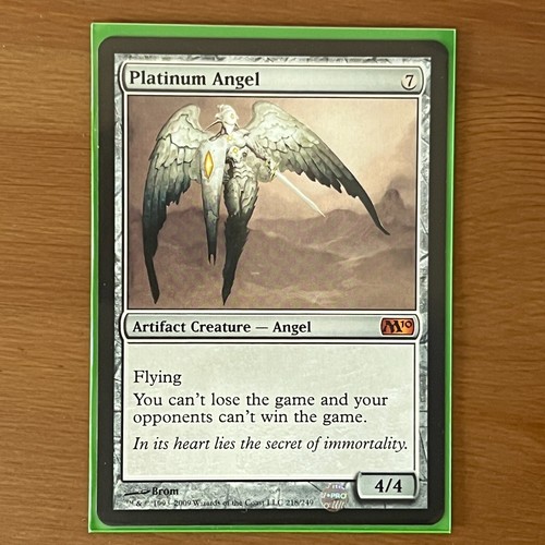 MTG - Platinum Angel | Magic 2010 | M10 | NM | Magic the Gathering | eBay