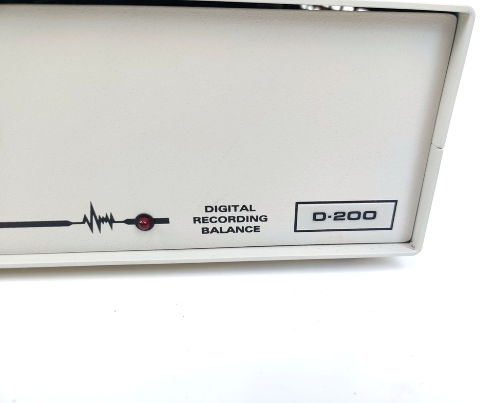 Cahn Instruments D-200 Digital Laboratory Recording Balance 1.5g &.5g ...