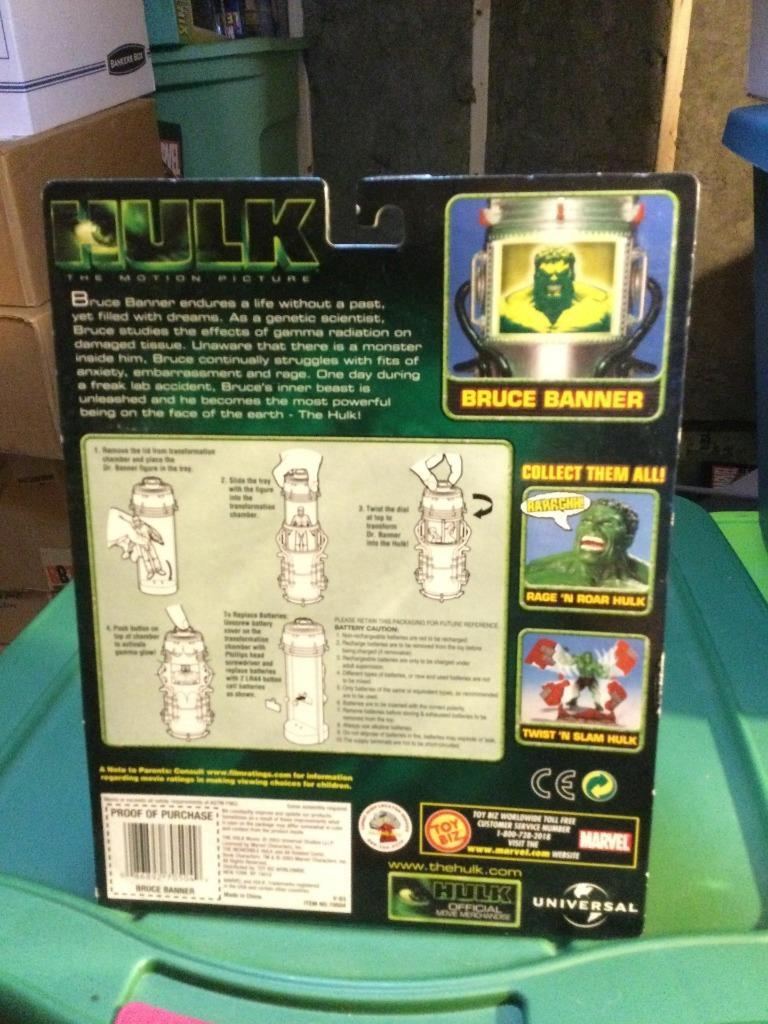 BRUCE BANNER TRANSFORMING CHAMBER WITH GAMMA GLOWING ACTION AWESOME ...