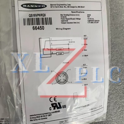 1PCS New BANNER QS18VP6RQ8 Photoelectric Sensor In Box* | eBay