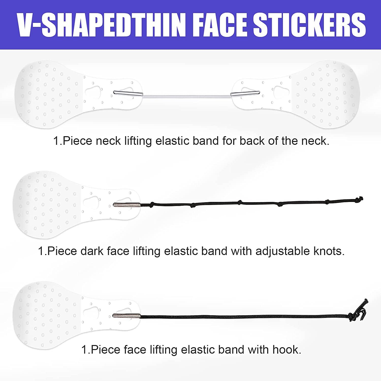 120pcs V Tapes Shape Tape Anti Wrinkle Instant Face Neck Eye Lift Face ...