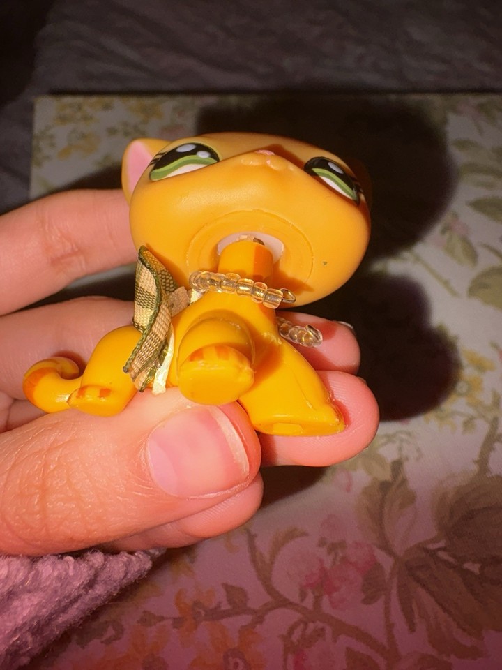 lps 1377 littlest pet shop short hair cat Authentic READ DESC | eBay