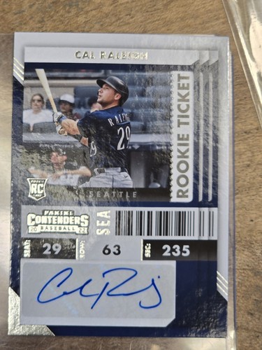 Cal Raleigh 2022 Panini Contenders Auto Rookie Card RC AUTO | eBay
