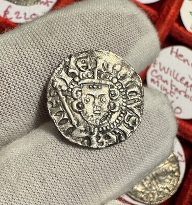 No.54 Henry III Hammered Silver Long Cross Penny | eBay UK