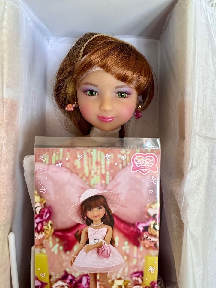 Ruby Red Fashion Friends NIB Limited Edition Doll 14" Doll Pinky Doll ...