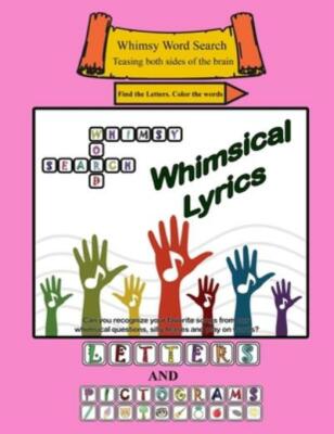 Whimsy Word Search Coloring Books, Whimsical Lyrics, Letters And ...