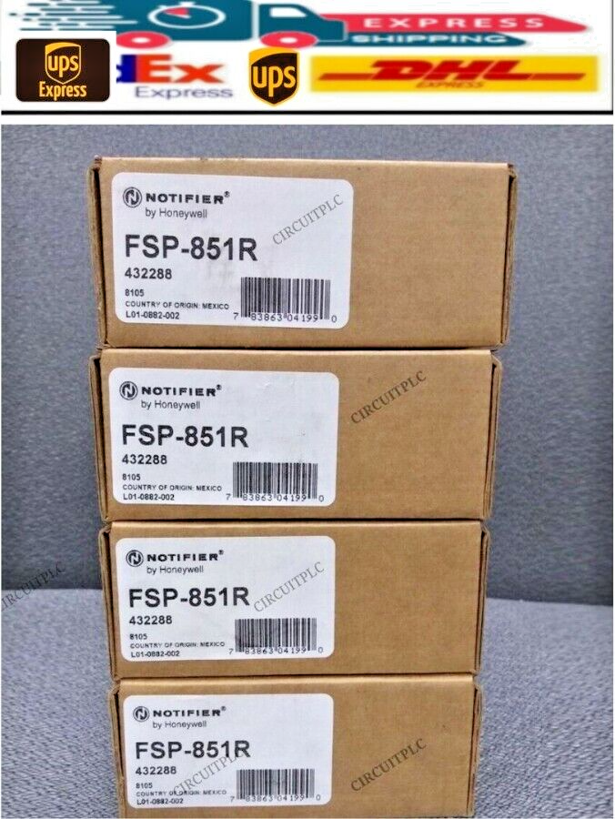 NEW IN BOX NOTIFIER FSP-851R SMOKE DETECTOR FSP851R FREE FAST SHIPPING ...