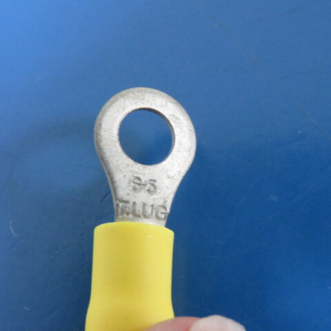 Terminal Lugs RF6-5 Qty of 40 per Lot Yellow Ring Terminal | eBay