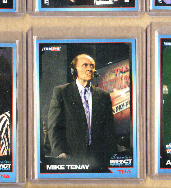 Mike Tenay-2011 TNA Impact TriStar Signature Card-#51-Mint | eBay
