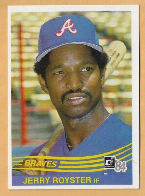 JERRY ROYSTER ATLANTA BRAVES #531 - DONRUSS NM-MT 1984 | eBay