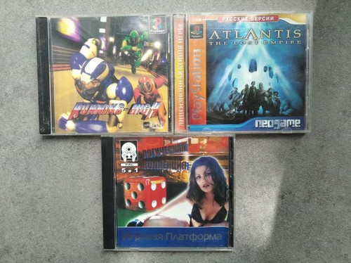 Set of 9 Sony PlayStation-1 Game-CDs in Russian | eBay