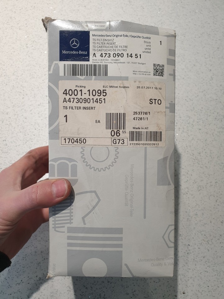 Mercedes-Benz Fuel Filter 4730901451. NOS. | eBay
