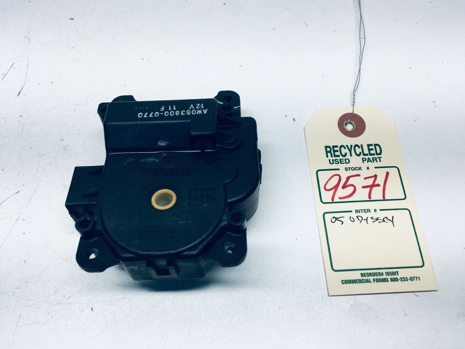 2005 Honda Odyssey A/C Heater Blend Door Flap Actuator OEM AW063800 ...