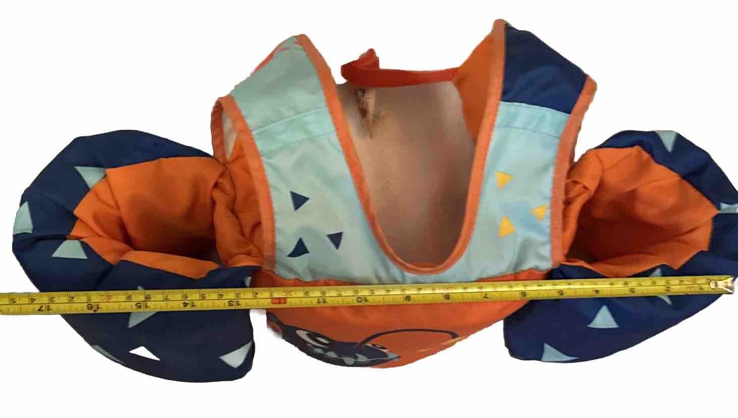 Speedo Splash Jammer Life Jacket Vest Kids 30-50 lbs Arm Float Blue ...