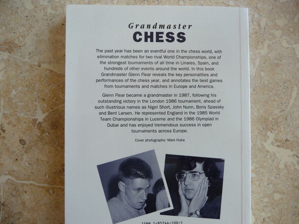 Chess Book, GRANDMASTER CHESS by GM Glenn Flear, 1st Ed., SB, NEW! | eBay
