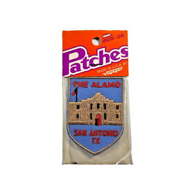 New! Vintage Voyager The Alamo San Antonio Texas Souvenir Patch Badge ...