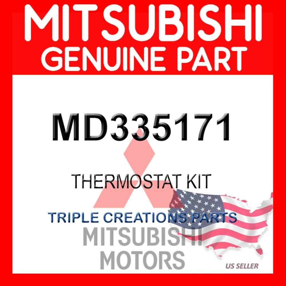 Genuine Mitsubishi MD335171 Thermostat Kit OEM | eBay