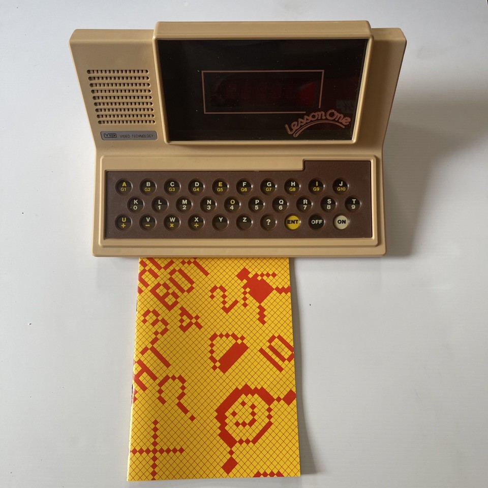 Vintage 1981 VTech Lesson One Electronic Learning Aid Computer Maths ...