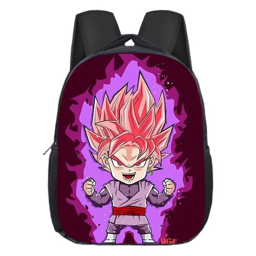 Dragon Ball Super Saiyan God Goku White Hair Student Backpack School ...