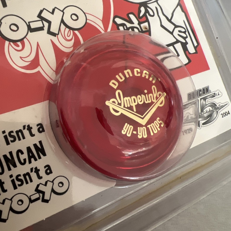 Duncan Imperial Chevron Yo-Yo 2004 White 75th Anniversary Replica MINT ...