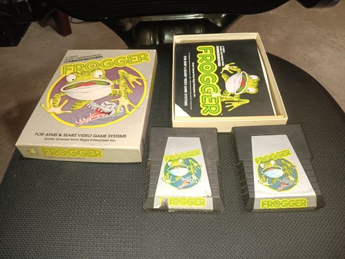 Lot Of 2 Frogger Intellivision Tandyvision Sears Arcade Cartridge Box ...