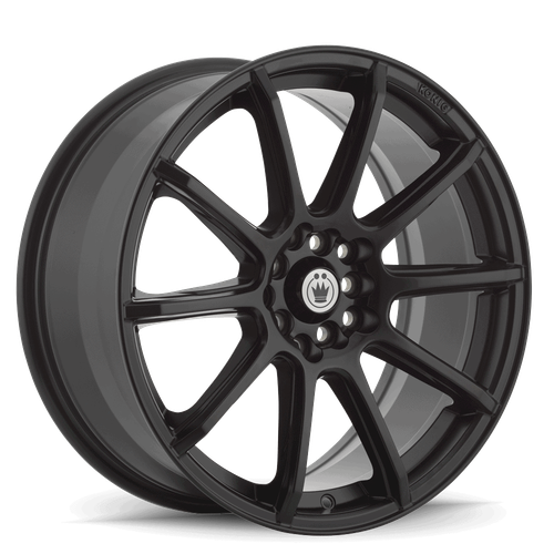 1 New 16X7 Konig Control Black Matte Wheel Rim 4X114.3 4x100 ET40 ...