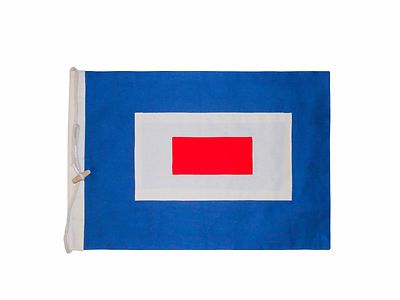 Nautical Alphabet Flag - Letter W | eBay