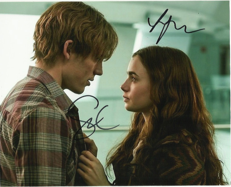 Lily Collins And Sam Claflin Photoshoot