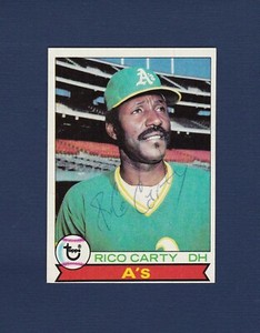 Rico Carty signed Oakland A's 1979 Topps baseball card | eBay