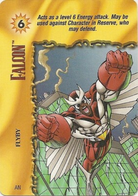 Marvel OVERPOWER Falcon Classic Flyby special | eBay